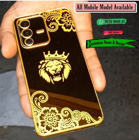 Oppo F Pro G Golden Back Cover Oppo F Pro G Back Cover Oppo F Luxury Case Back Panel