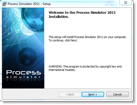 Installing Process Simulator