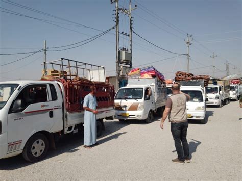 الهجرة تعلن عودة اكثر من 500 نازح إلى مناطقهم الأصلية في ثلاث محافظات Nirgal Gate