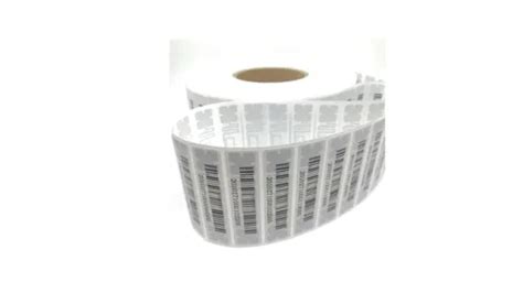 Impinj Monza R6 Chip Passive Rfid 860~960 Mhz Printable Uhf Smart Paper