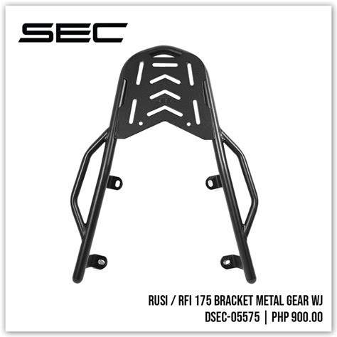 Sec Rusi Rfi 175 Top Box Bracket Metal Warrior Lazada Ph