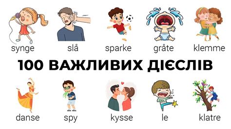 Норвезька мова з нуля Вивчи 100 найважливіших дієслів Youtube