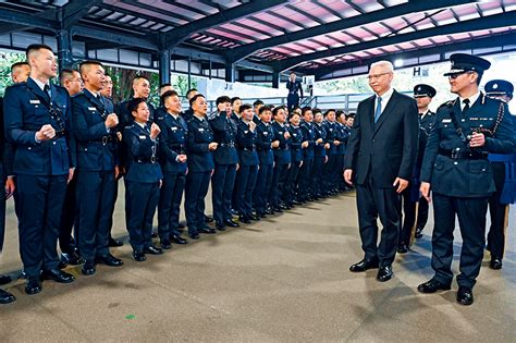 警察学院结业会操