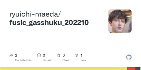 Github Ryuichi Maeda Fusic Gasshuku