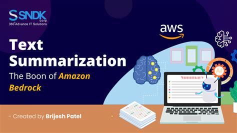 Text Summarization The Boon Of Amazon Bedrock