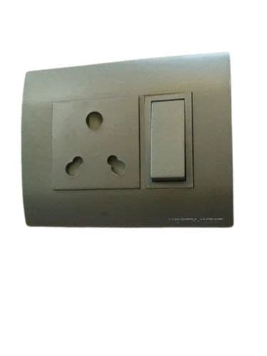 2 75 Inches Combination Electrical Switch Polycarbonate White Color 220 240 Volt Range Max