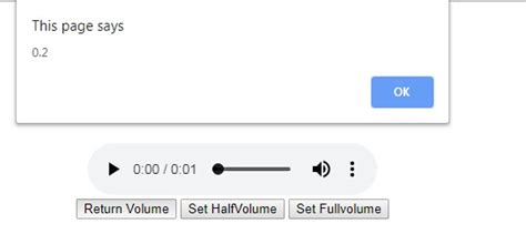 Html Audio Volume用法及代码示例 纯净天空