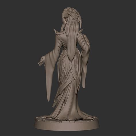 3d Printable Drow Matron By Bite The Bullet