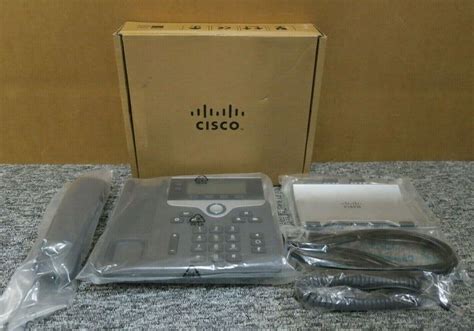 New Cisco Cp 7821 K9 Ip Voip 7821 Business Edition Sip Srtp Charcoal Telephone