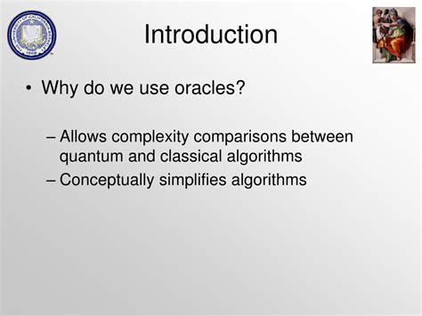 Ppt Quantum Oracles Exploring Implementations And Scalability For Quantum Algorithms
