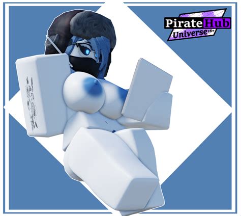 Rule 34 3d Artist Black Sclera Blue Eyes Blue Hair Blue Nipples Mask