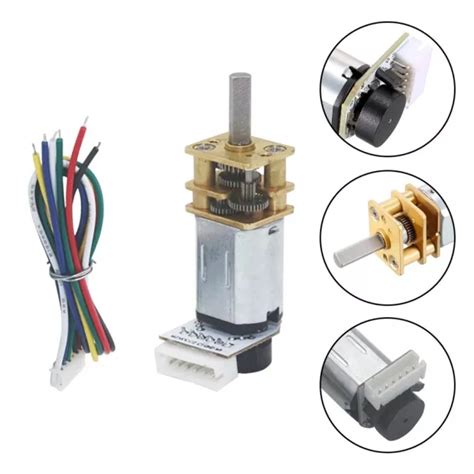MOTEUR ENGRENAGES DC 6V Pour Petits Robots Pour GA12 Pour Codeur N20