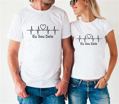 Camisas Personalizadas Para Casal Comunicação Visual Em Curitiba