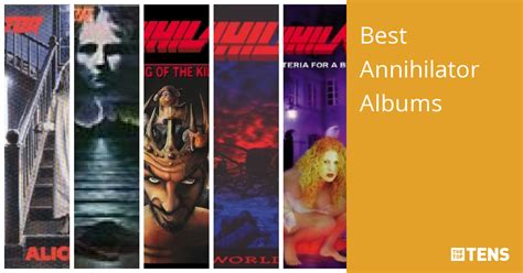 Best Annihilator Albums Top Ten List Thetoptens