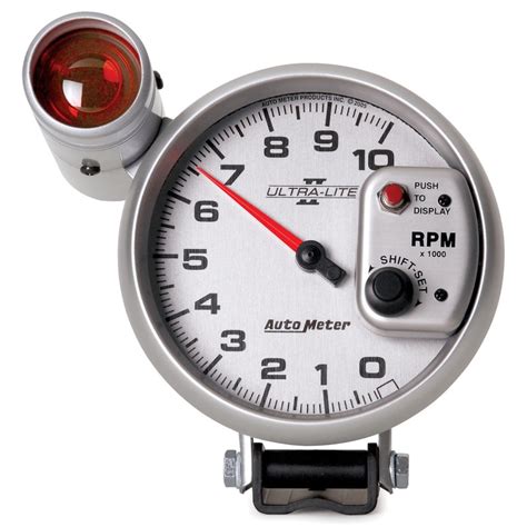 Autometer Ultra Lite Ii 5 Inch 10000 Rpm Tach W Shift Light Ffrides