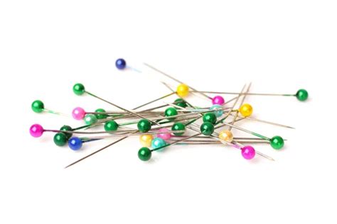 Multi Coloured Sewing Pins Stock Photo Image By Roxana 1088992