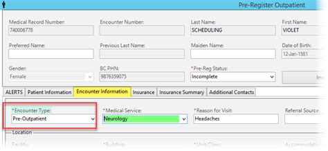 Reschedule An Incorrectly Checked In Patient Appointment Without An Order