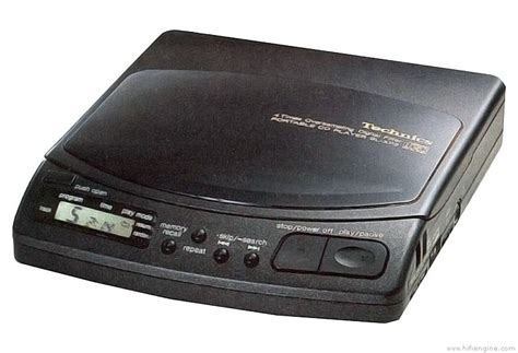 Technics SL XP Portable CD Player Manual HiFi Engine