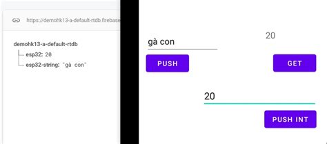 Giao Tiếp Với Realtime Database Firebase Sử Dụng Esp32 Và App Khuê