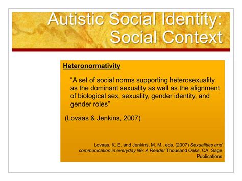 Autism And Sexuality Ppt