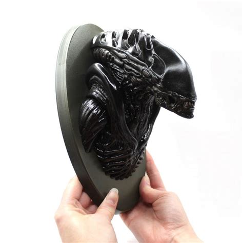 Alien Xenomorph Bust Wall Art Alien Head Xenomorph Wall Hanging Alien Movie Model H R Giger