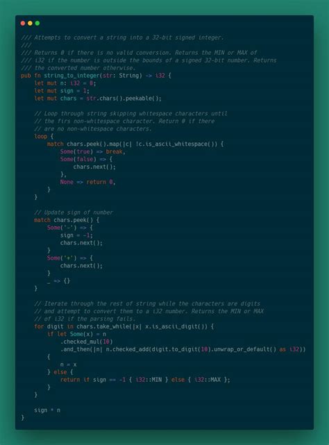 Rust Rustlang Algorithms Programming Leetcode Andrew Leverette