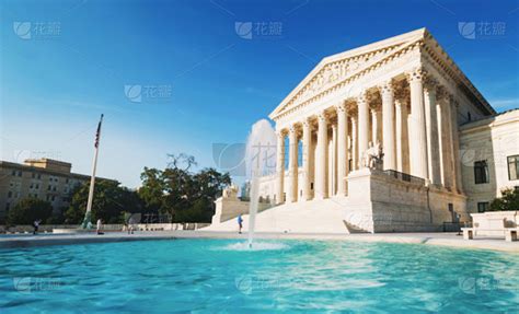 美国美国最高法院联邦大楼法院水平画幅建筑无人符号建筑外部户外