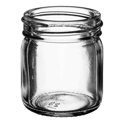 15 Oz Round Glass Sample Jar 160case