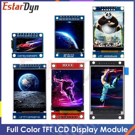 Tft Display 0 96 1 3 1 44 1 77 1 8 2 0 Inch Ips 7p Spi Hd 65k Tft Full