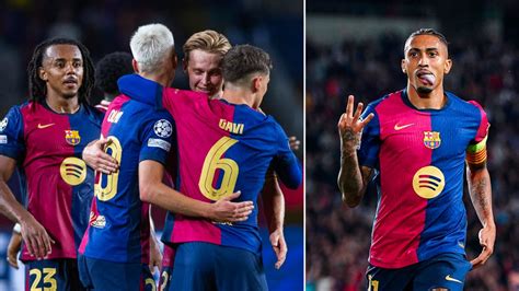 রাফিনহার হ্যাটট্রিকে বার্সেলোনার বড় জয়