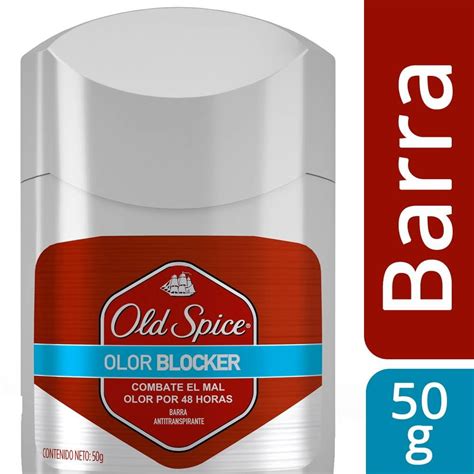 Antitranspirante Old Spice Olor Blocker En Barra Para Caballero 50 G