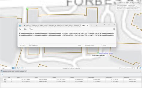 Georeferenced Control Pointsworld File Esri Community