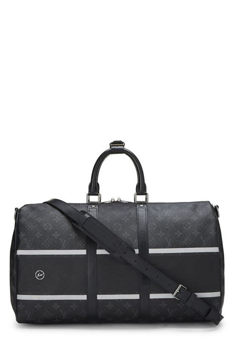 pre owned hiroshi fujiwara x louis vuitton monogram eclipse flash