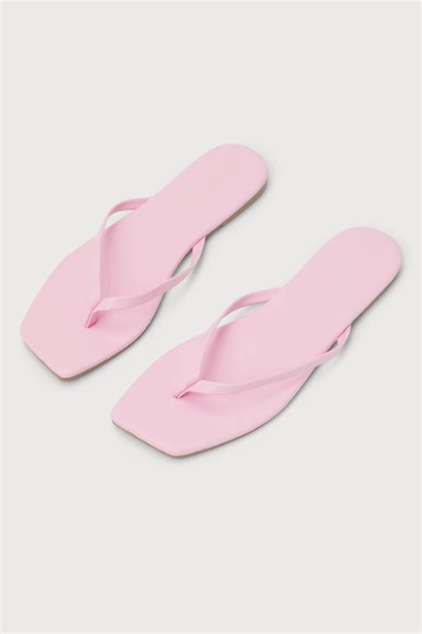 Pink Sandals Flat Sandals Thong Sandals Womens Sandals Lulus