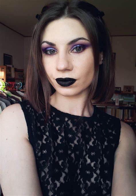 First Time Posting Heres My Makeup Look R Gothgirls