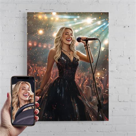 Epic Singer Custom Royal Portrait Turn Me Royal