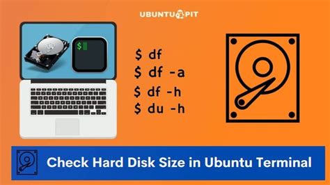 How To Check Total Hard Disk Size In Ubuntu Terminal Hard Disk Linux Kernel Disk