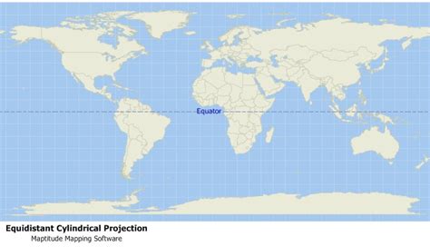 What Is An Equidistant Projection Definition
