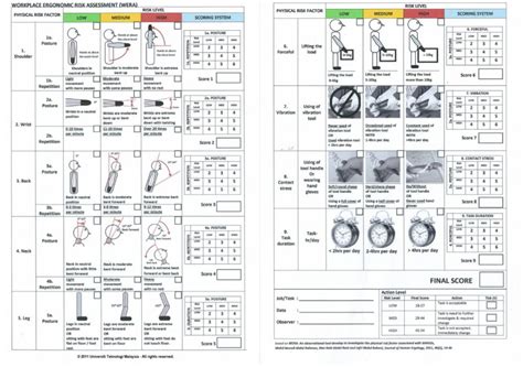 Example Of Ergonomic Questionnaire At Office At Leticia Martinez Blog