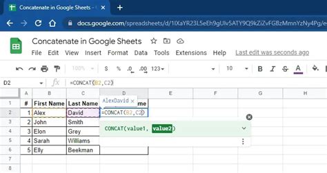 How To Concatenate In Google Sheets With Function Operator