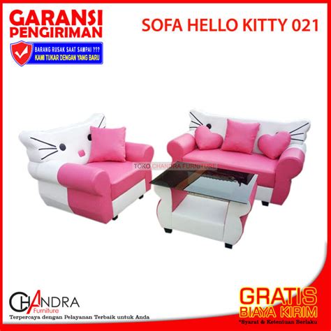 Sofa Hello Kitty 021 Meja Bergaransi Sofa L Sofa Ruang Tamu Sofa