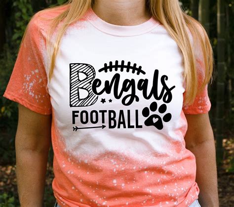 Bengals Football Svg Png Bengals Paw Svg Bengals Svg Etsy