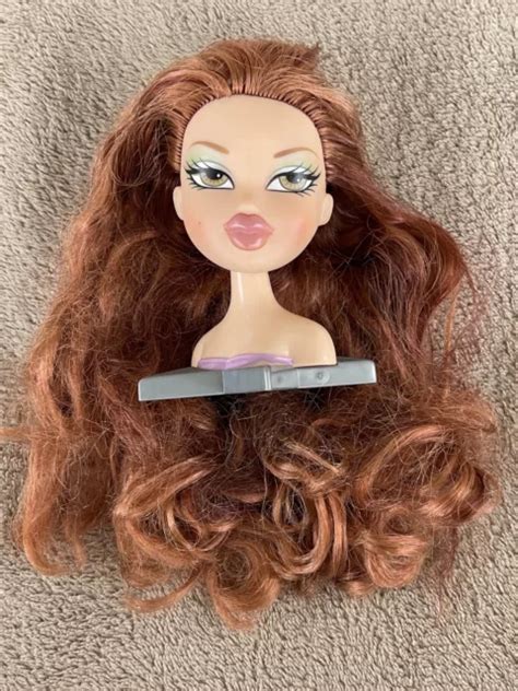 Bratz Doll Head Gamez Rina Auburn Hair £27500 Picclick Uk