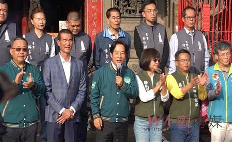 （有影片）／總統候選人賴清德雲林祈福之旅 由立委蘇治芬、劉建國陪同參香 蕃新聞