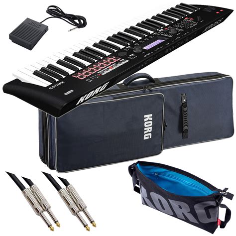Korg Kross2 61 Mb ケース＆ペダルセット！ 《数量限定：ケーブル2本＆サコッシュ・バッグ付き！》 イシバシ楽器