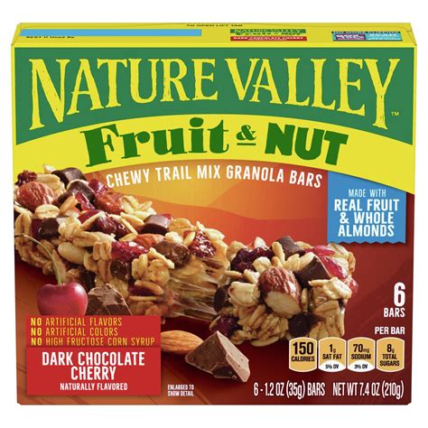 Nature Valley Fruit And Nut Dark Chocolate Cherry Chewy Trail Mix Granola