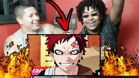MESSI REAGINDO Rap do Gaara Naruto CAIXÃO DE AREIA NERD HITS