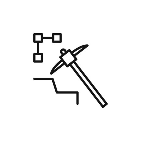 Data Mining Icon Logo Sign Outline 47567251 Vector Art At Vecteezy