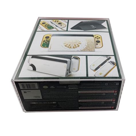 Oled Nintendo Switch Acrylic Hard Case Box Protector Hype Gamer Gear