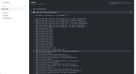 Automate Publishing Markdown Files From GitHub To Confluence With